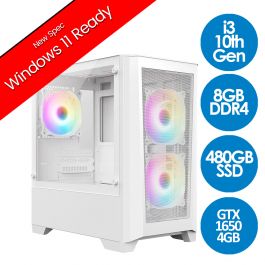 Intel Core i3 10100F, GTX 1650, SPIDER v2.0, ICON Gaming PC
