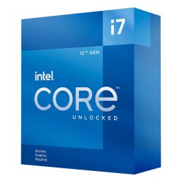 Intel Core i7 12700KF, Socket 1700, 12 Core/20 Thread, Retail